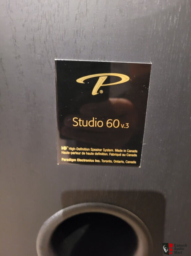 Paradigm Studio 60 V.3 Photo #4710007 - Canuck Audio Mart