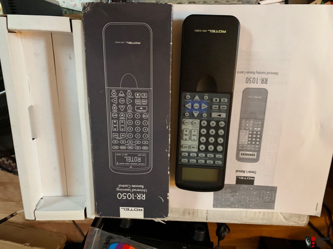 Rotel RR-1050 Learning Remote Control - mint in box Photo #4710159 ...