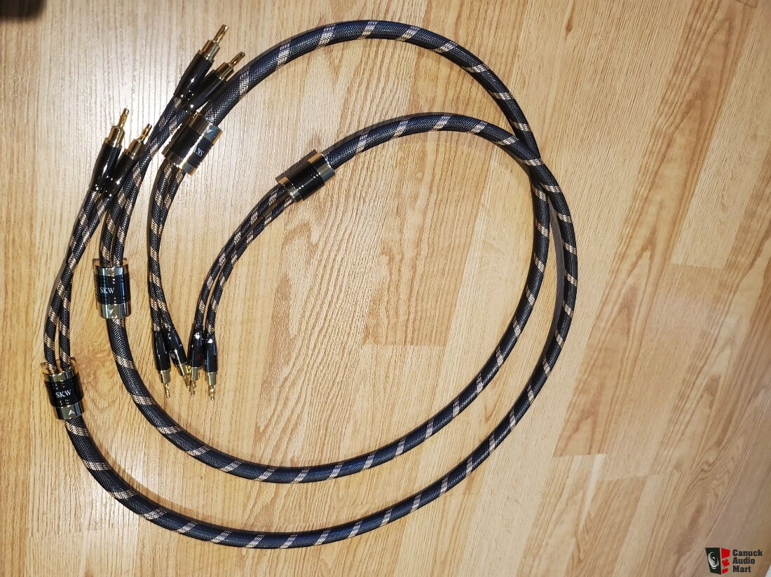 SKW audiophile 1.5m 5 ft pair Photo #4712301 - US Audio Mart