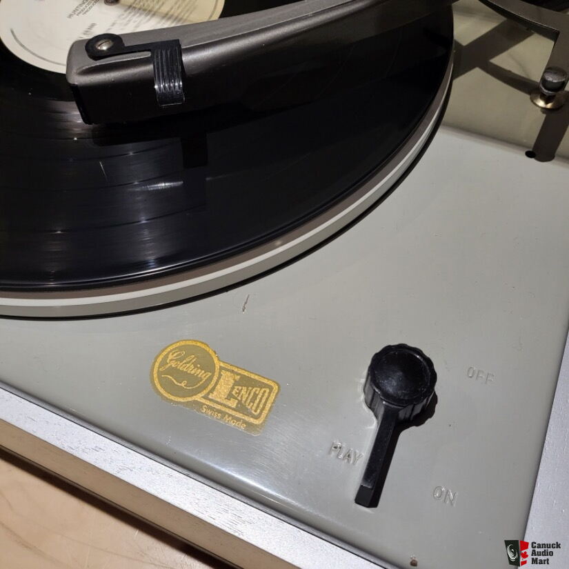 Golding Lenco Vinyl Records Player Turntable Photo #4712333 - Canuck ...