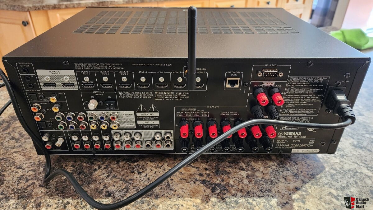 Yamaha RX-A 860 AV receiver Photo #4713006 - Canuck Audio Mart
