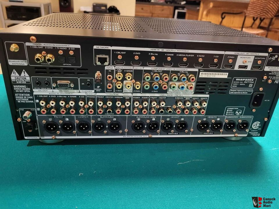 Marantz AV7704 (11.2 Channel AV Preamplifier) Photo #4713251 - Canuck ...