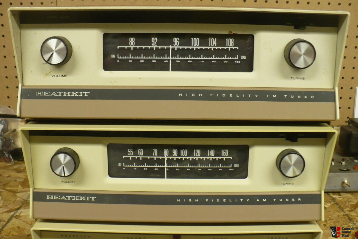 Heathkit AA 23 7591 Integrated Amplifier And 2 Heathkit Tuners All For ...