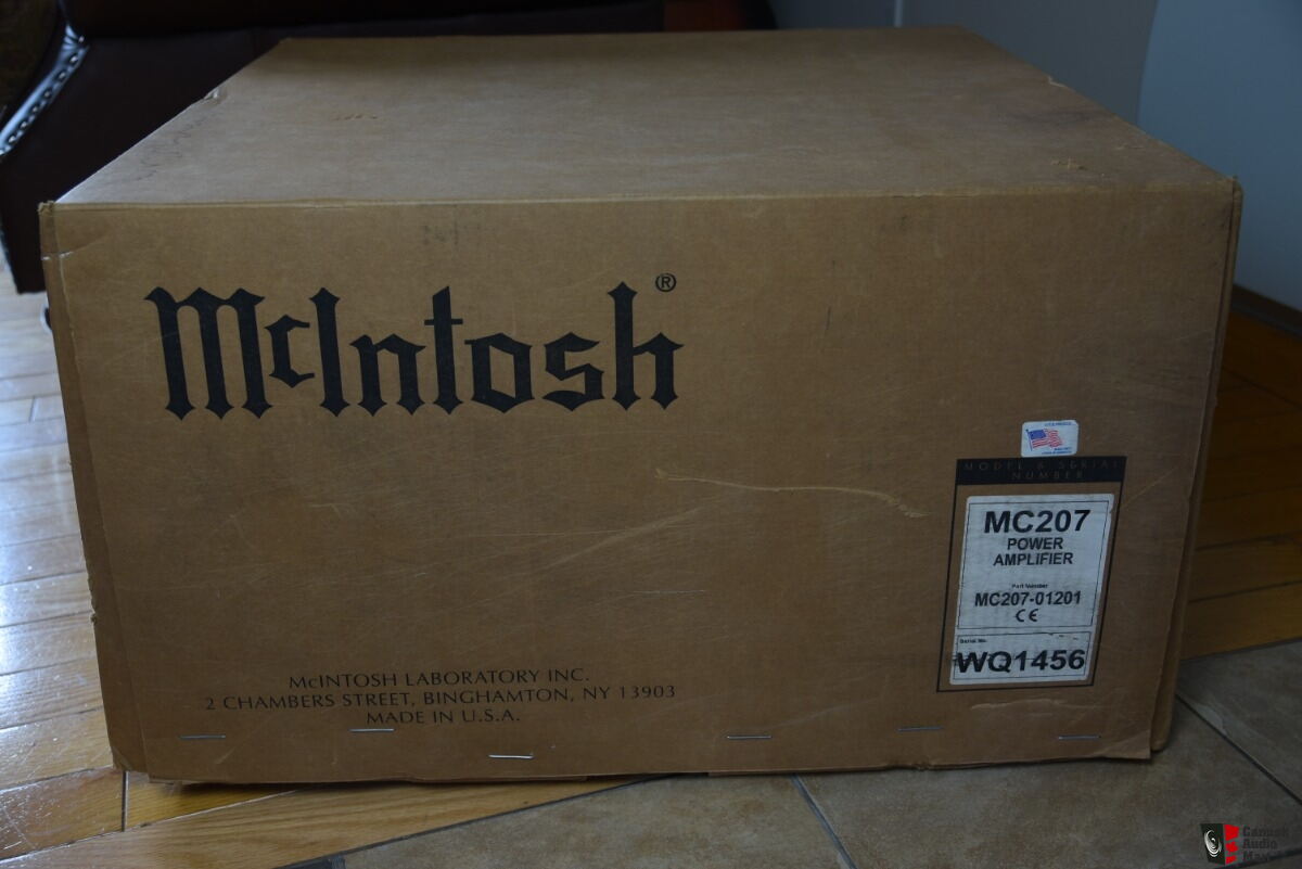 McIntosh MC207 7-Channel Amplifier 200 Watt Per Channel Photo #4713542 ...