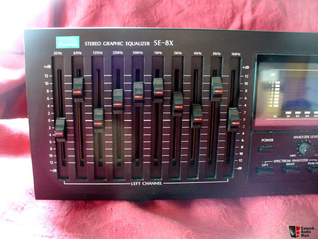 Sansui SE-8X Graphic Equalizer 2x10 Bands LAST PRICE DROP Photo #471412 ...
