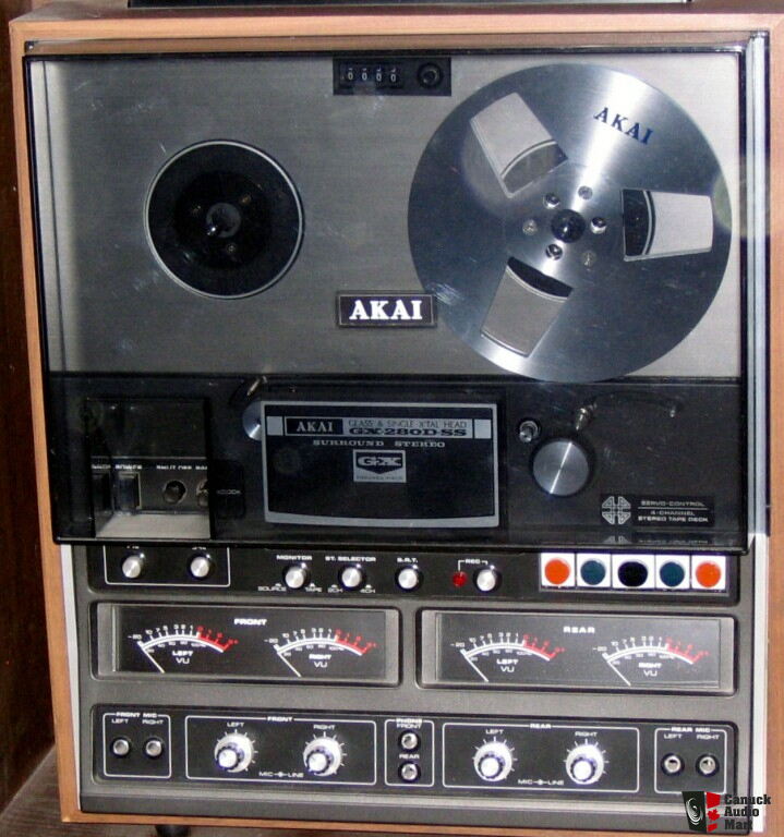Two identical AKAI GX-280D-SS tape decks Photo #471495 - Canuck Audio Mart