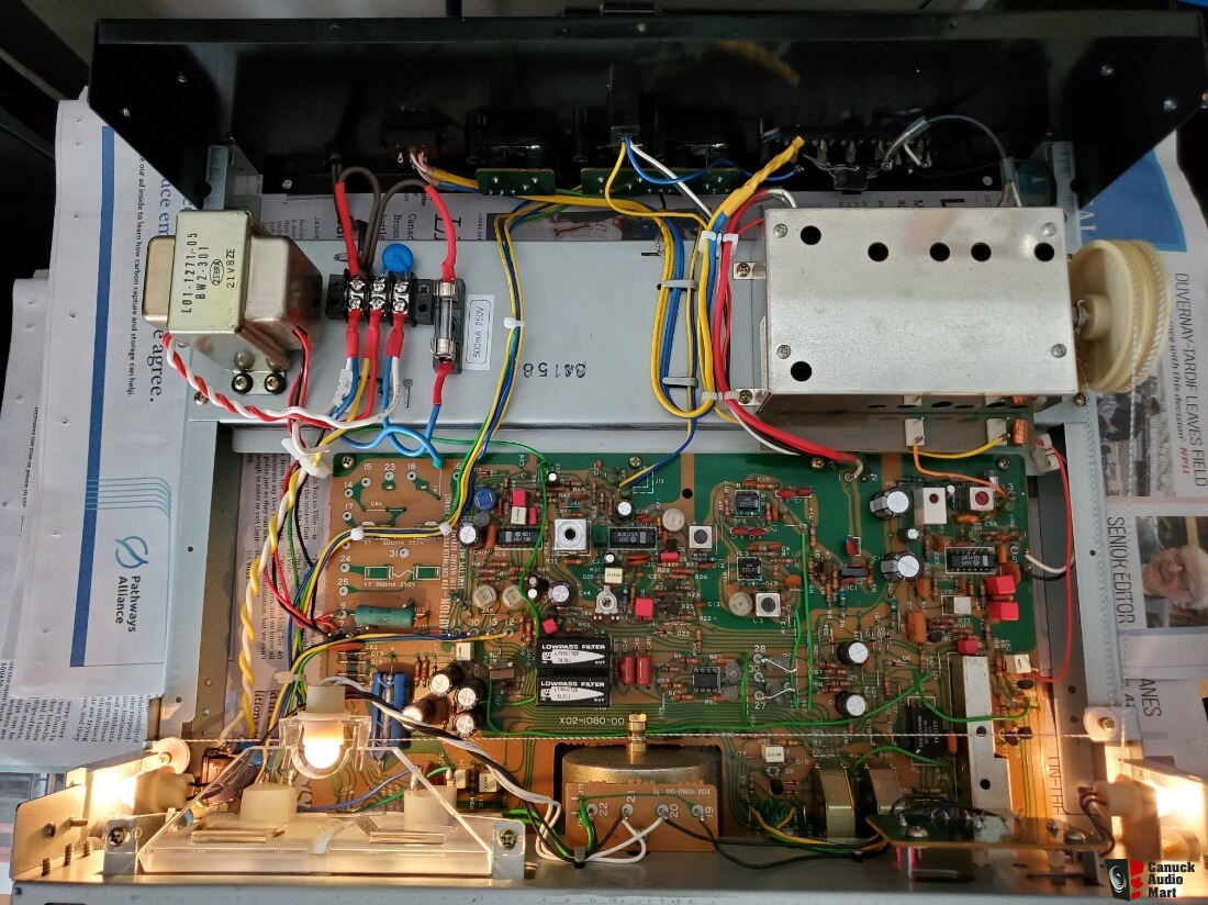 Kenwood KT-7500 vintage AM FM tuner re-capped, upgraded, and restored ...