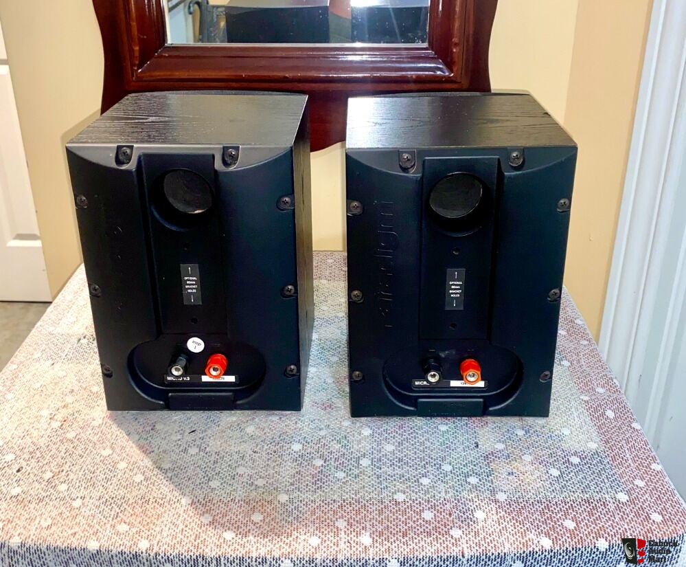 Compact Canadian Made Paradigm Bookshelf Speakers Micro v3 Photo ...