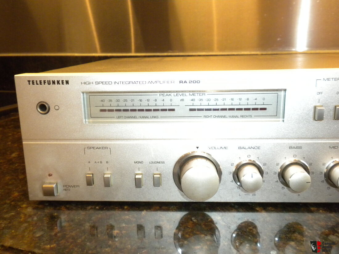 Telefunken model 2A200 integrated amplifier Photo #4717717 - Canuck ...