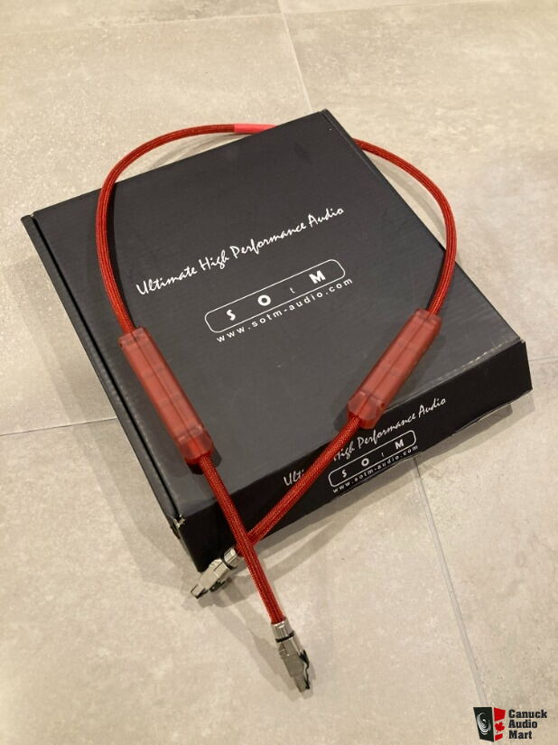 SOtM dCBL-CAT8M Audiophile Ethernet Cable 1.5m For Sale - Canuck Audio Mart