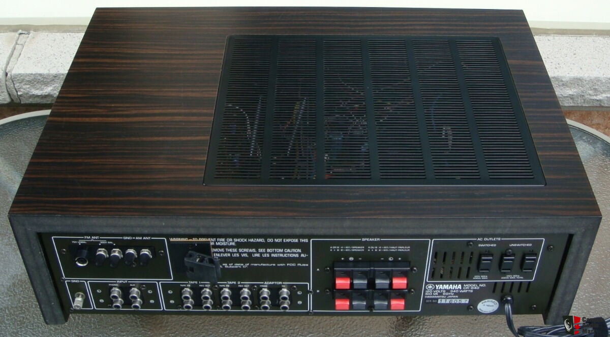 Yamaha CR-840 Natural Sound AM/FM Stereo Receiver + Manuals (pdf ...