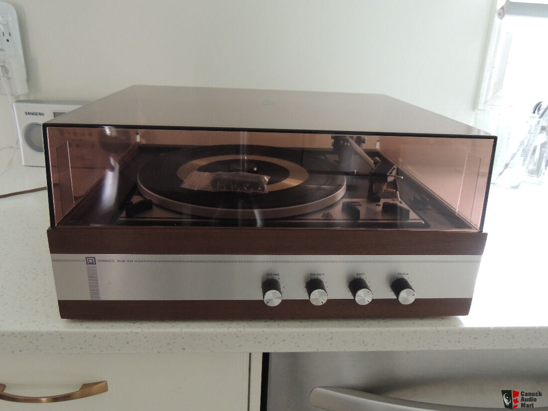 Vintage Noresco NC4-324 Quadra Stereo System w/Dual 1211 Turntable ...