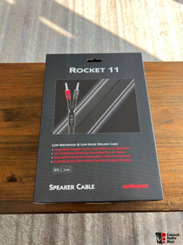 Audioquest Rocket 11 8FT Banana to Banana - LNIB Pristine For Sale - UK ...