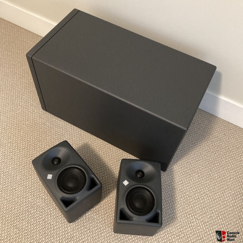 Neumann KH80 DSP, active mini monitors, looks cute but sounds big Photo ...