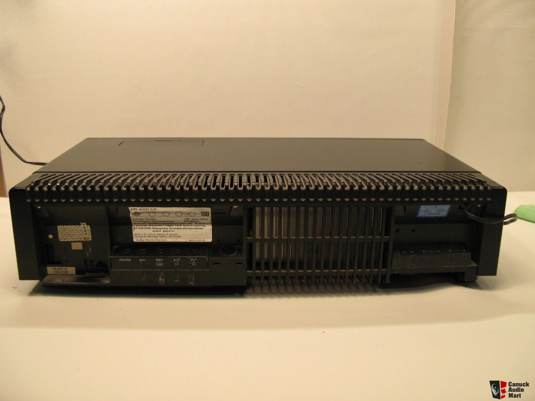 Vintage Telefunken HR 4000 hifi receiver Photo #4723873 - US Audio Mart