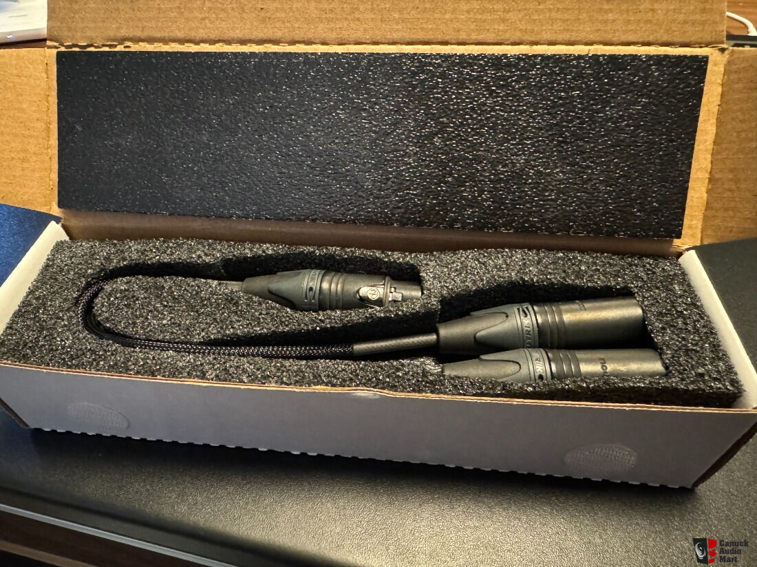 MOON XLR Mono bridging Y adapter - pair Photo #4724548 - US Audio Mart