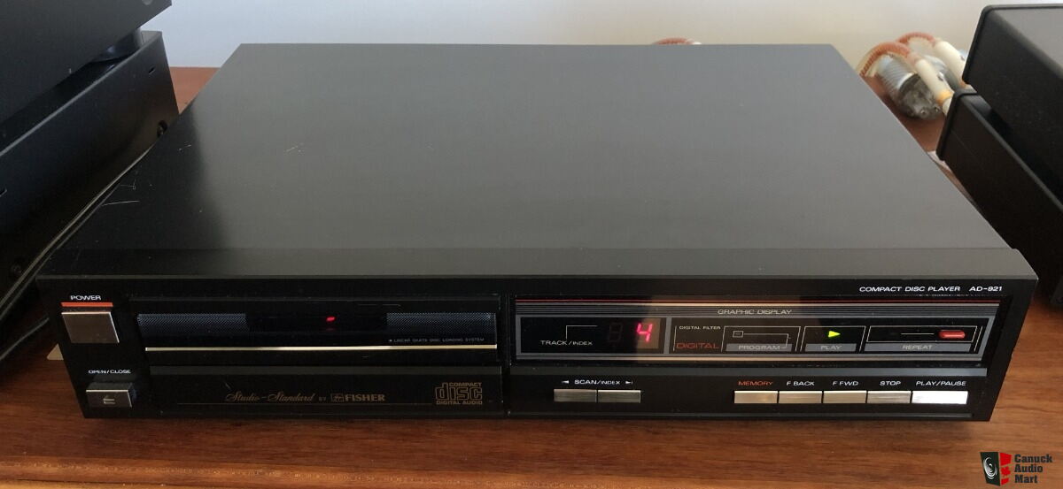Fisher AD-921 Vintage CD Player; Serviced and Cleaned up For Sale - US ...