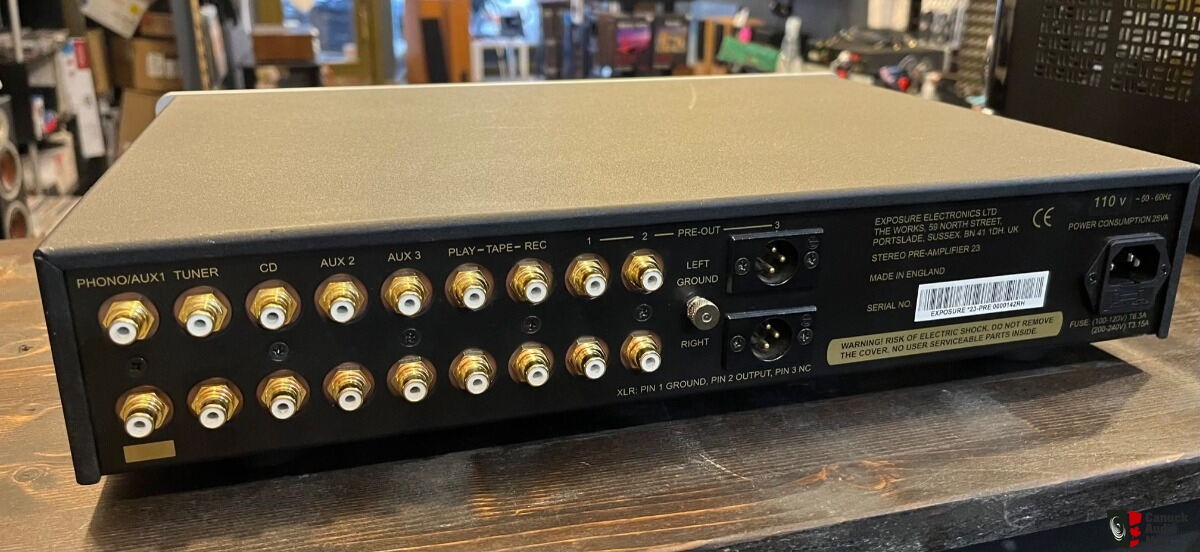 Exposure XXIII 23 Pre-Amplifier - Pending to Wade Photo #4726267 - US ...