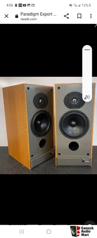 Paradigm Export Monitors Photo #4726699 - US Audio Mart
