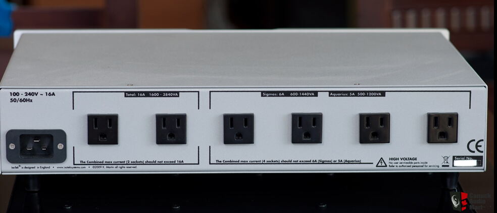 ISOTEK SIGMAS GII Power Conditioner, lower price