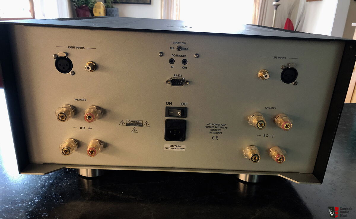 Primare A32 Power Amp in Black, 250/400 High Current Watts Photo ...