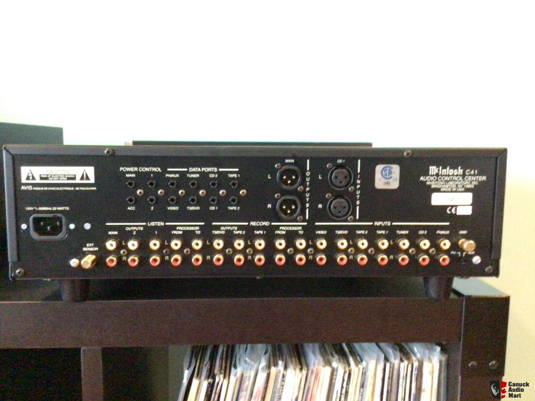 McIntosh C41 Preamplifier Photo #4731653 - Canuck Audio Mart