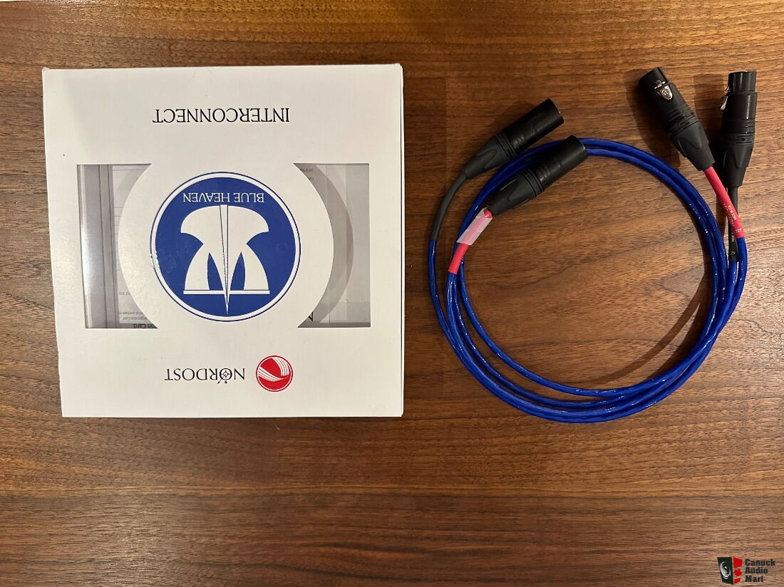Blue Heaven XLR Interconnect 1M For Sale - Canuck Audio Mart