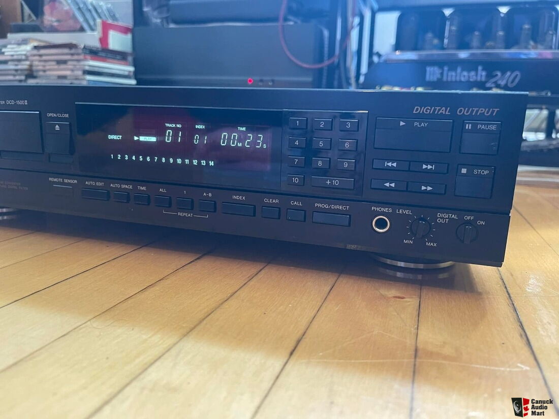 Denon DCD-1500 II, famous KSS-151A laser and BurBrown DAC Photo ...
