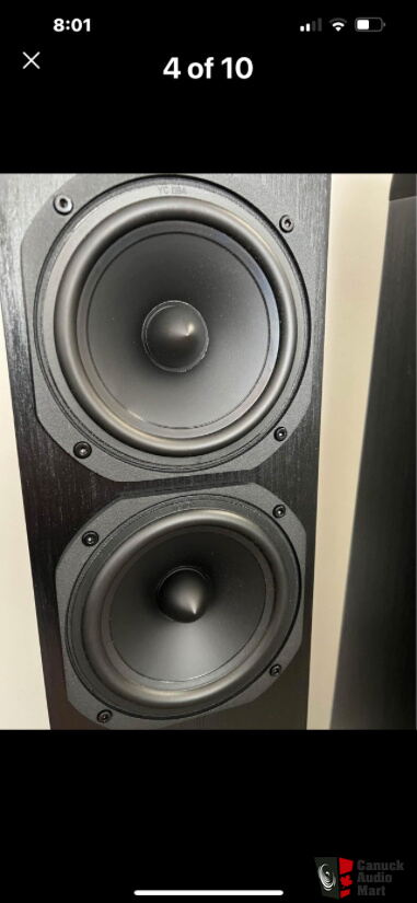 2020 Martin Logan Motion 10 tower speakers ribbon tweeters Photo ...