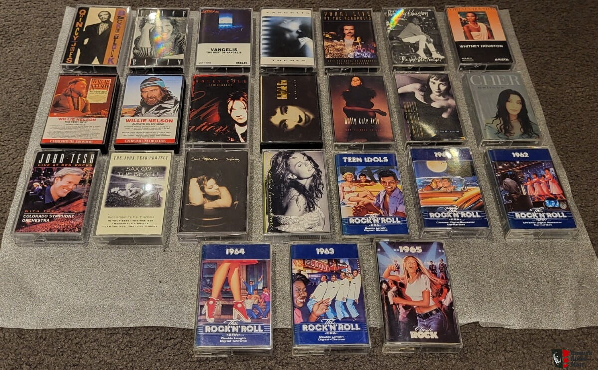 Audio Cassettes available all Genres POP ROCK CLASSICAL OPERA NEWwave ...