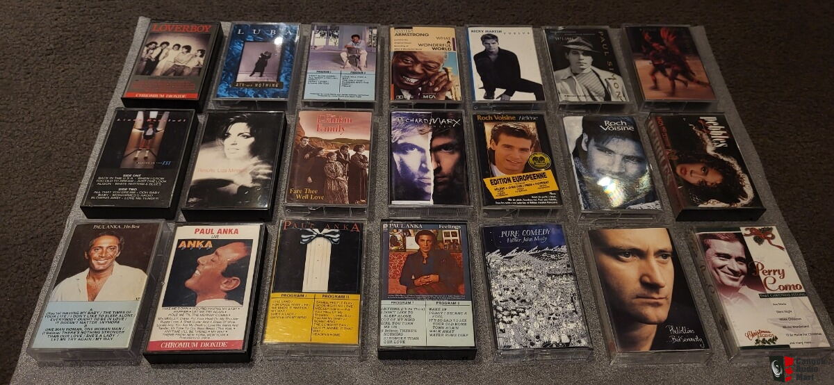 Audio Cassettes available all Genres POP ROCK CLASSICAL OPERA NEWwave ...