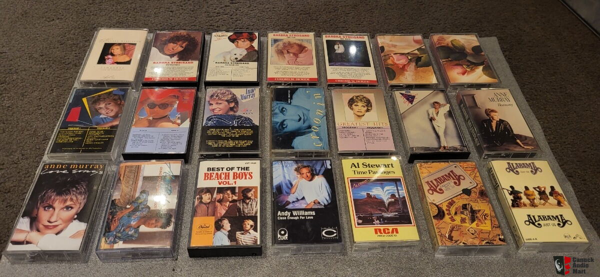 Audio Cassettes available all Genres POP ROCK CLASSICAL OPERA NEWwave ...