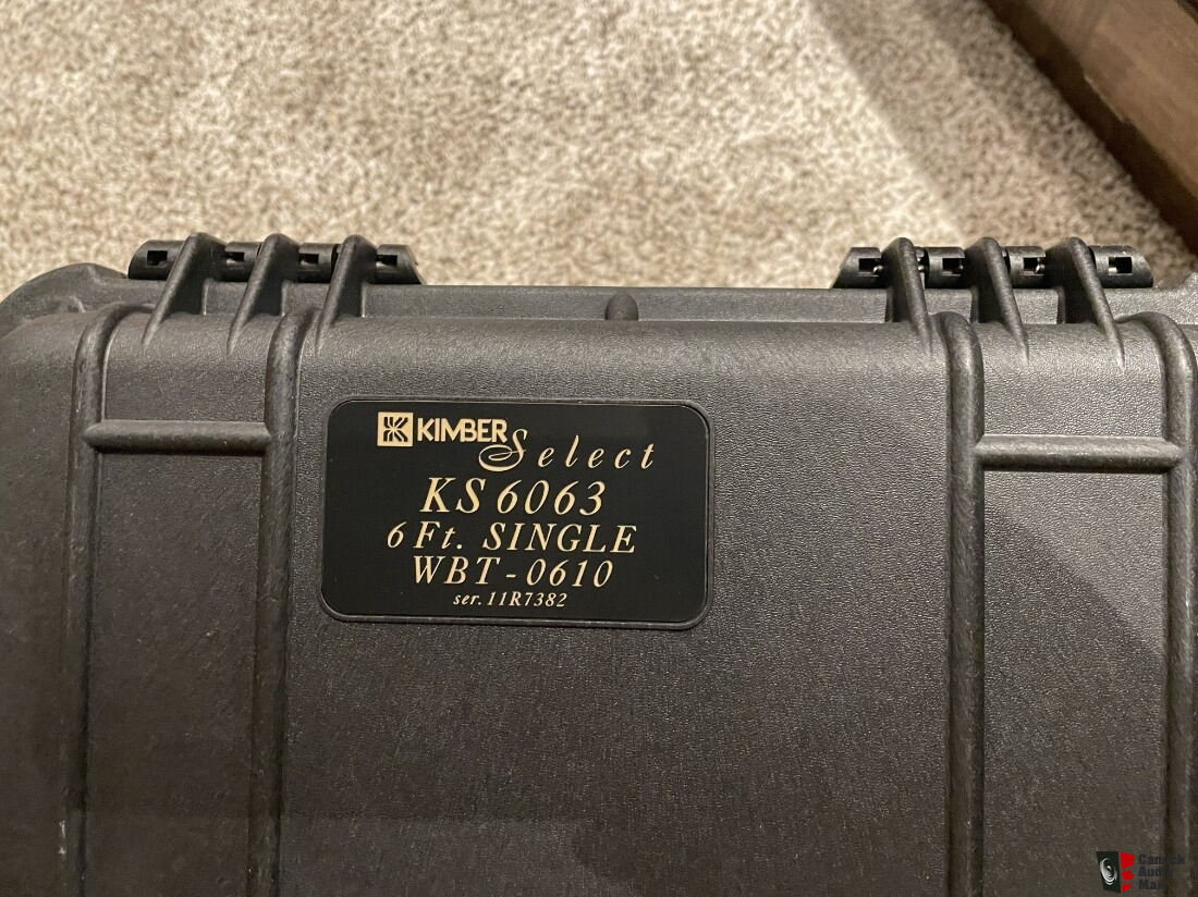 Single Kimber Kable KS 6063 Speaker Cable - As New!! Photo #4733344 ...