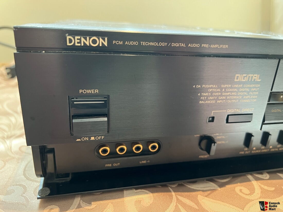 Denon DAP 5500 Preamplifier, Rare Photo #4733549 - Canuck Audio Mart