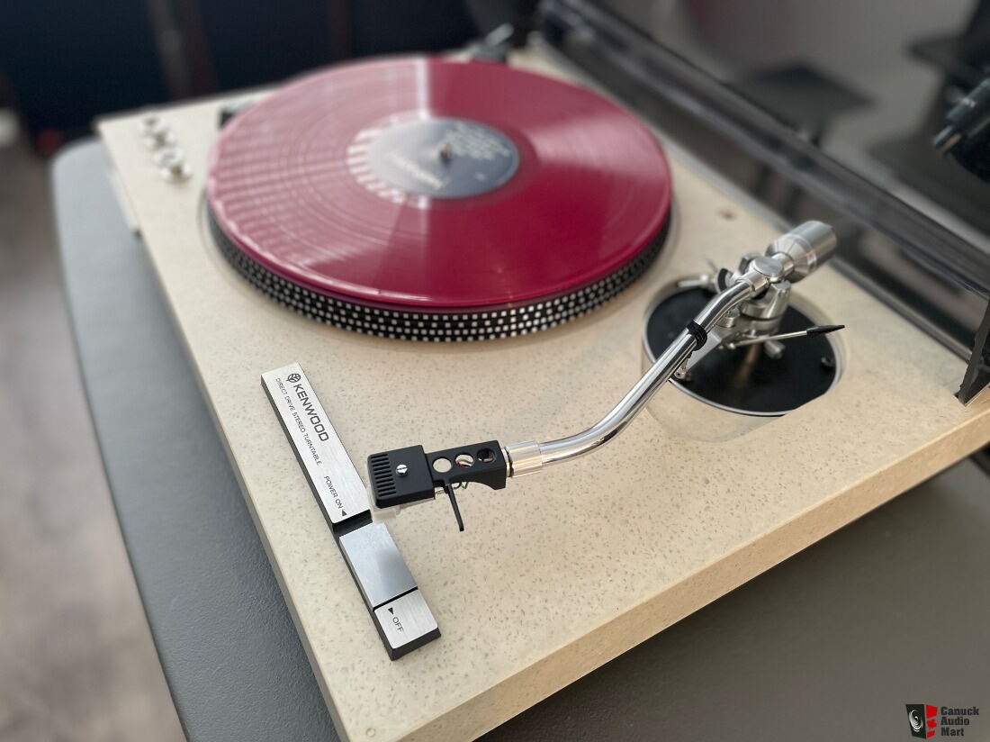 Kenwood KD550 direct drive turntable Photo #4737213 - Canuck Audio Mart