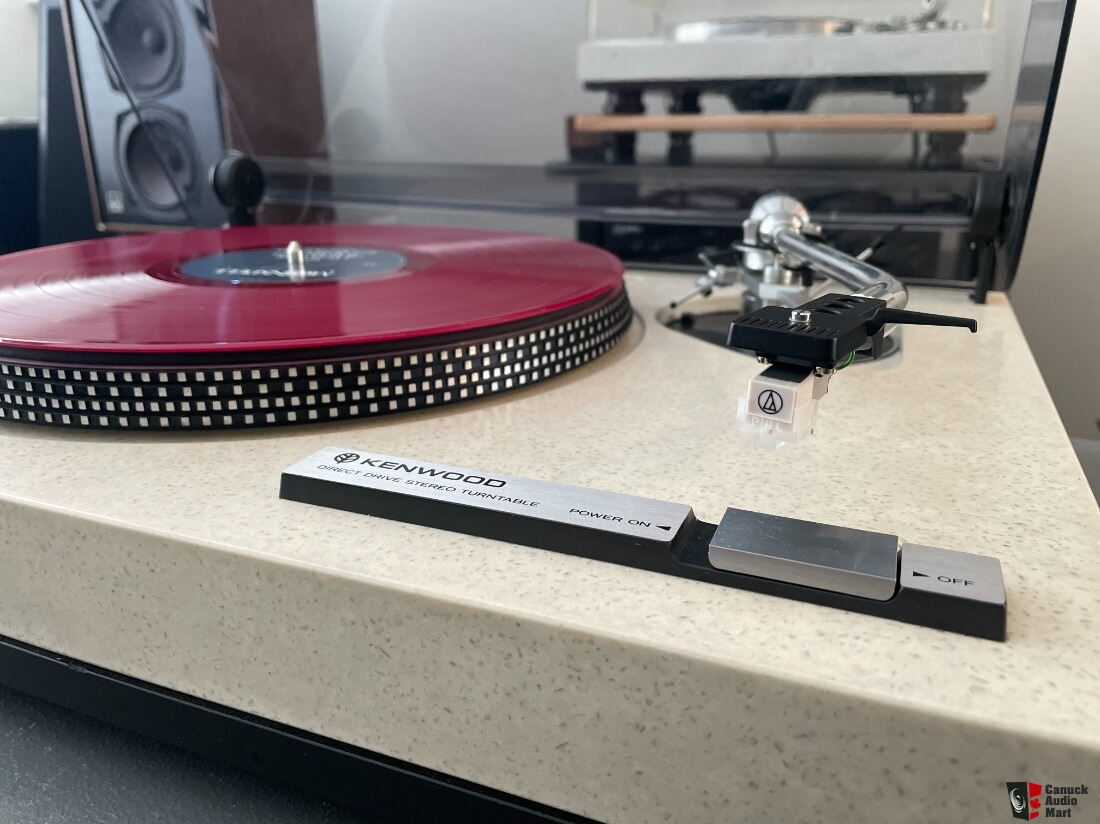 Kenwood KD550 direct drive turntable Photo #4737213 - Canuck Audio Mart