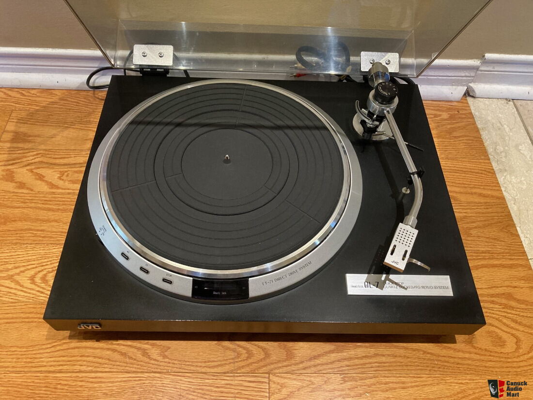 JVC QL-7 Quartz Lock direct drive turntable in excellent condition ...
