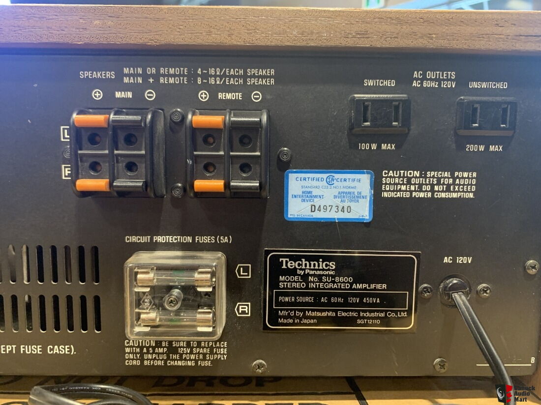 Consignment Corner !! Technics SU-8600/ST-8600 Pair, Time-Traveled From ...