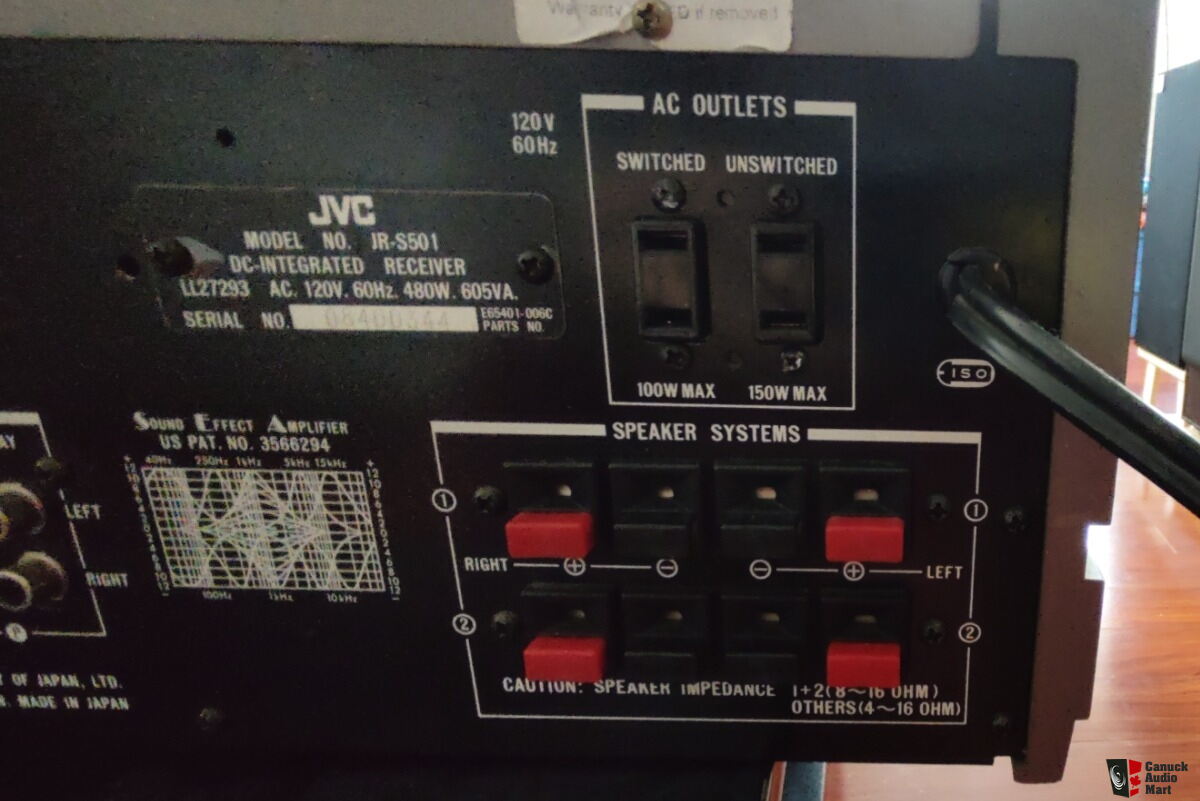 JVC JR-501 Photo #4740585 - Canuck Audio Mart