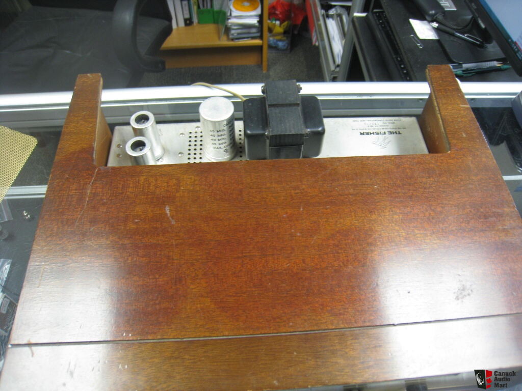 Fisher FM-100B TUBES FM tuner with wooden Case Photo #474133 - US Audio ...