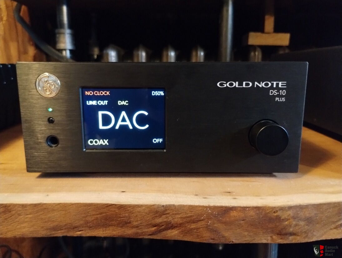 Gold Note DS 10 plus, + Gold Note PSU-10 EVO - ( Preamp, Dac, Streamer ...