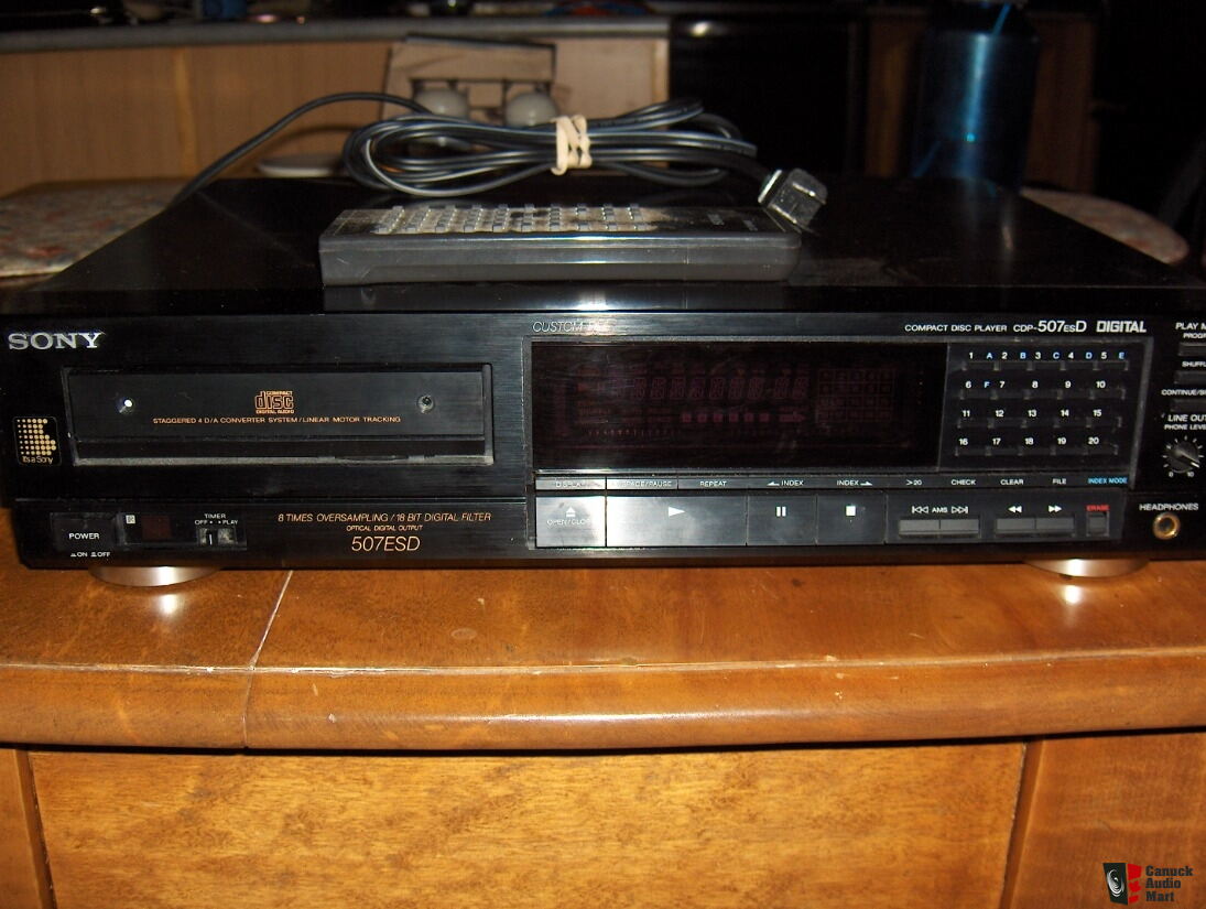 Sony 507 ESD CDP Photo #4743073 - Canuck Audio Mart