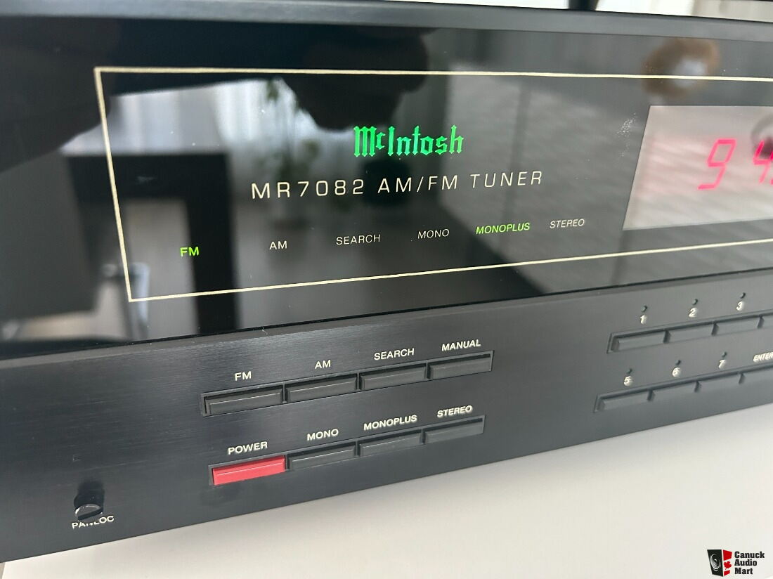 Mcintosh Tuner MA7082 For Sale - Canuck Audio Mart