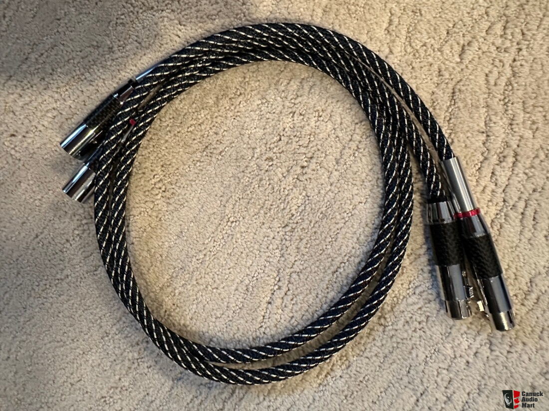 Raven Audio Soniquil XLR Balanced Interconnect Cables 1M (7 available ...