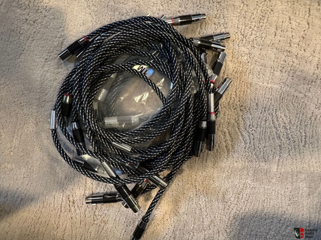 Raven Audio Soniquil XLR Balanced Interconnect Cables 1M (7 available ...
