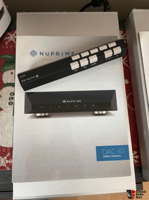 Nuprime DAC 10 preamplifier-REDUCED For Sale - Canuck Audio Mart