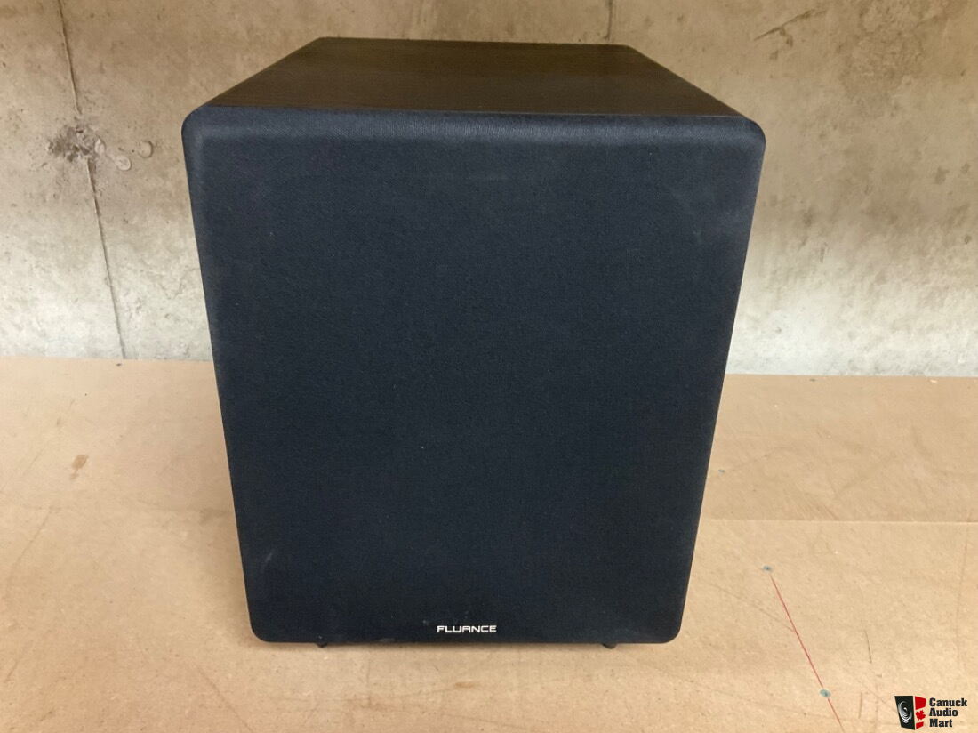 FLUANCE DB10 10-inch Ported Front Firing Powered Subwoofer Photo ...