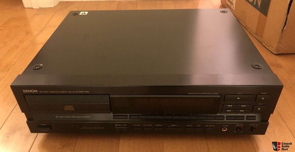 Denon DCD-1560 CD Player w remote in original box for parts or repair ...