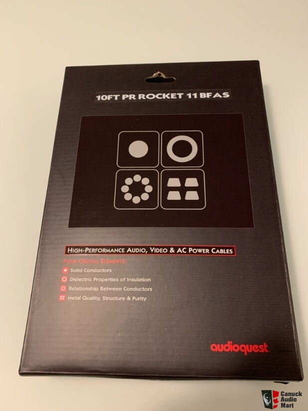 Audioquest Rocket 11 speaker cables 10 ft *Free shipping Photo #4750507 ...