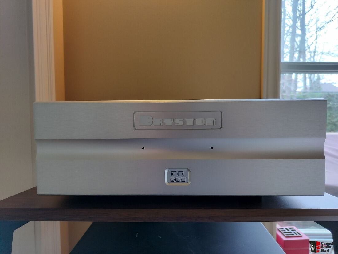Bryston 3B SST2 - silver 17 inch For Sale Or Trade - Canuck Audio Mart